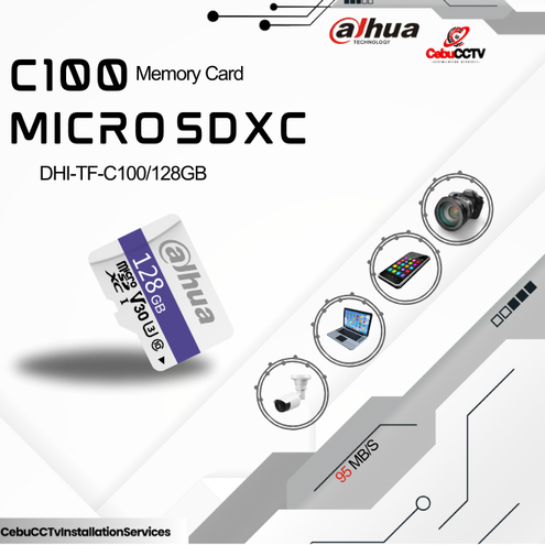 Dahua 128gb C100 microSDXC Memory Card | Shopee Philippines