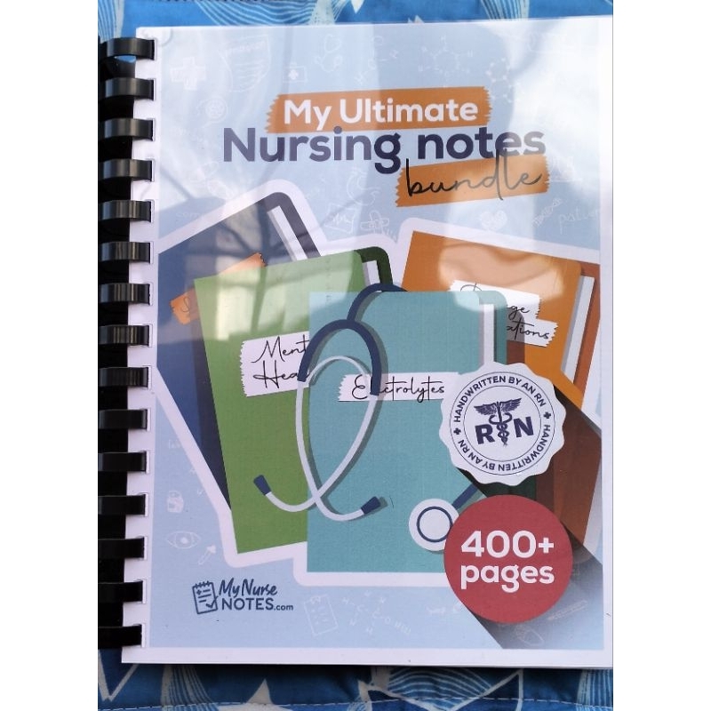 My Ultimate Nursing Notes Bundle Nursing Reviewer! Latest! | Shopee ...