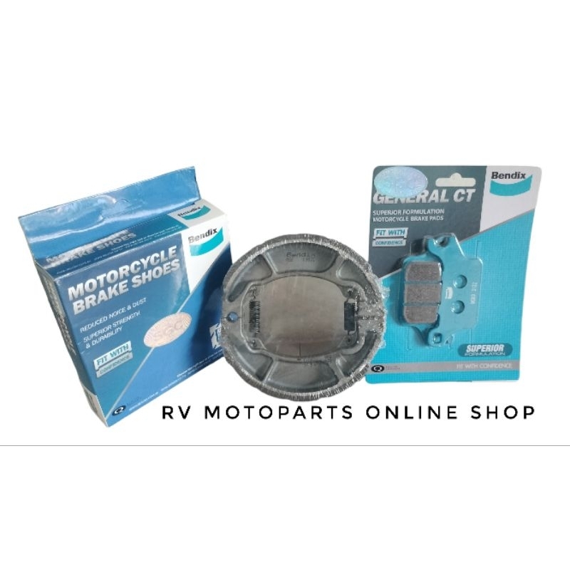 BENDIX Brake pad / Shoe Honda click 125 / 150 V2 & V3 | Shopee Philippines