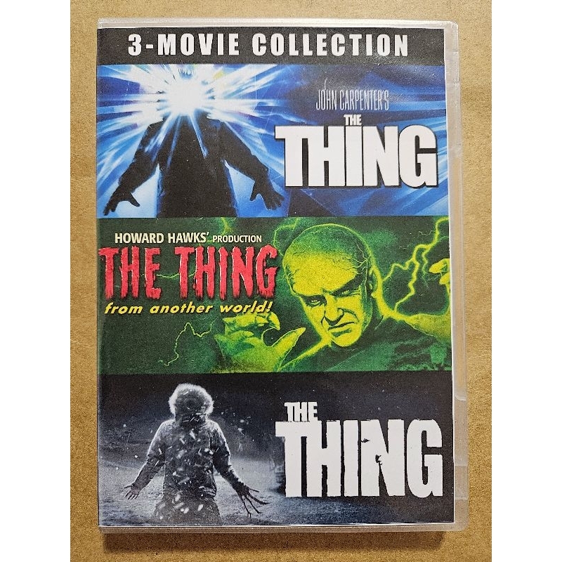 THE THING 3-MOVIE COLLECTION [CLASS-A DVD] | Shopee Philippines