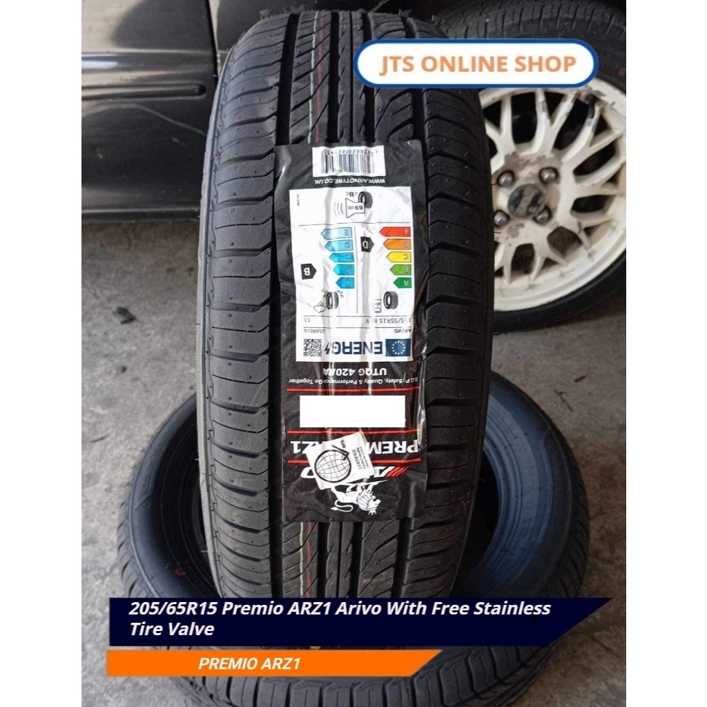205/65R15 Premio ARZ1 Arivo With Free Stainless Tire Valve (PRE-ORDER) | Shopee Philippines