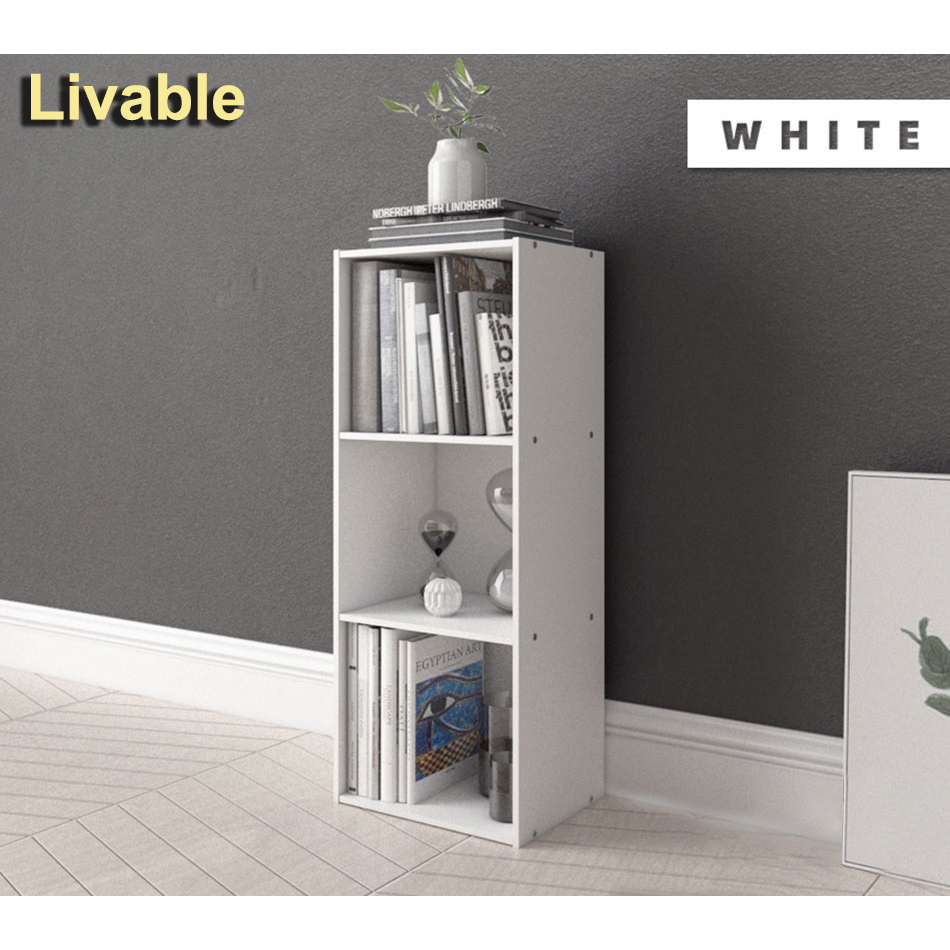 LIVABLE Three-layer cabinet/bookcase/Lockers/Storage cabinet/cupboard ...
