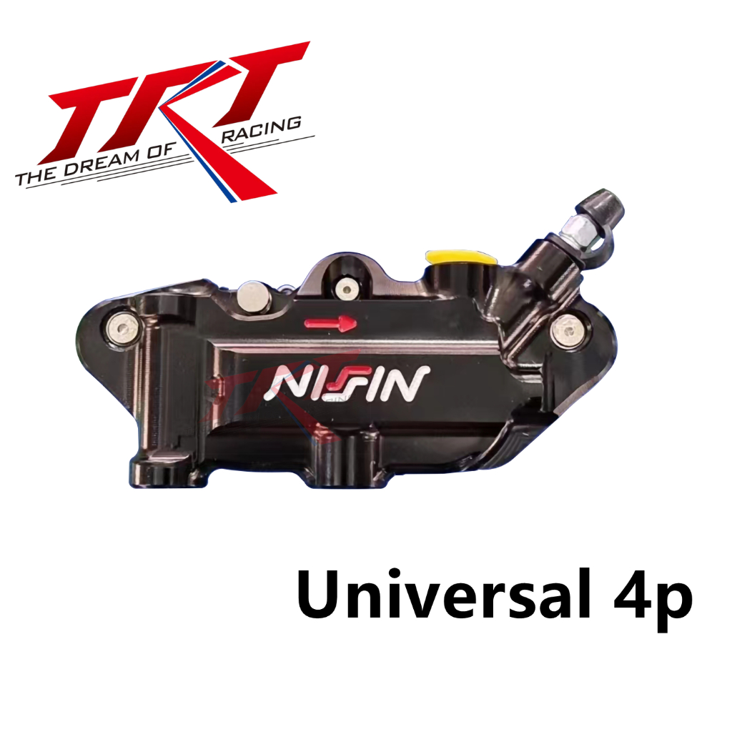 Nissin CNC Front Caliper 4p Universal Caliper for click raider150 ...