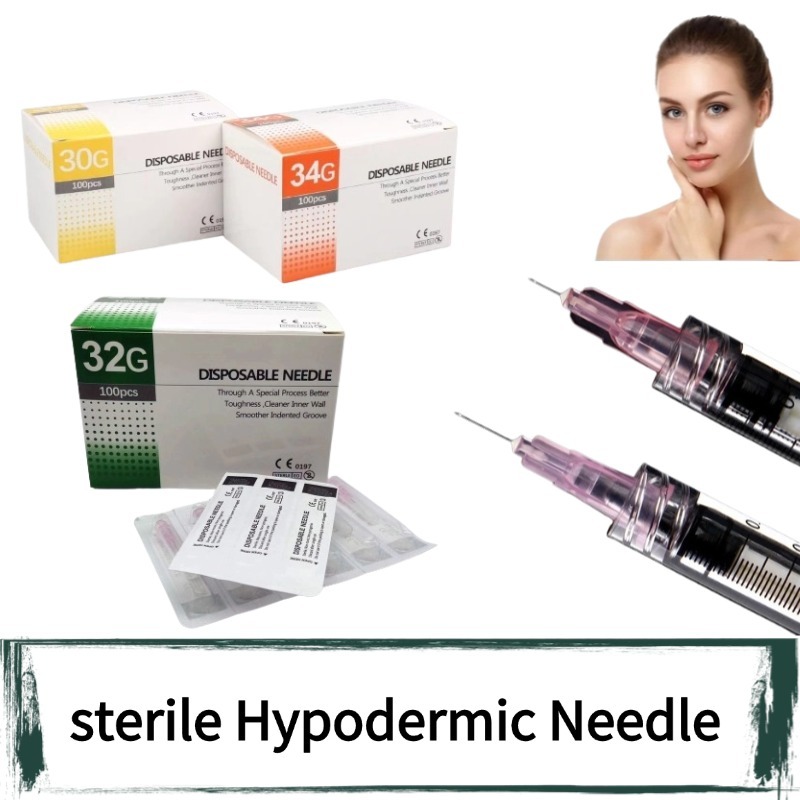 10pcs Local delivery sterile Hypodermic Needle 30G 32G 34G | Shopee ...