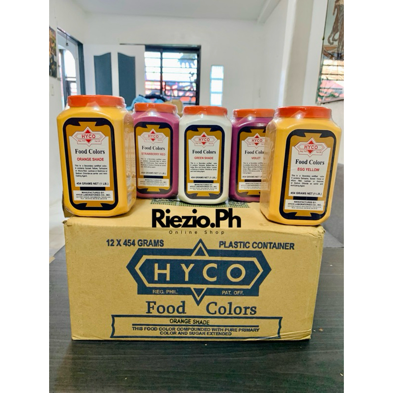 HYCO FOOD COLOR (454g) | Shopee Philippines