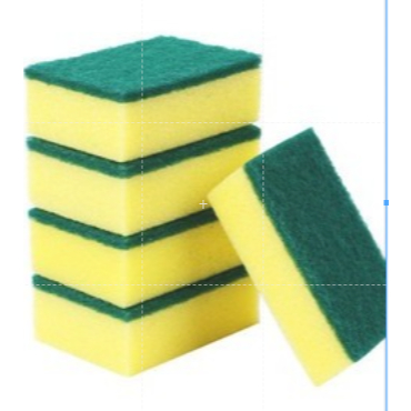 1PC Sponge Scourer Multipurpose Cleaning Scrub Kitchen Dish Scrubber ...