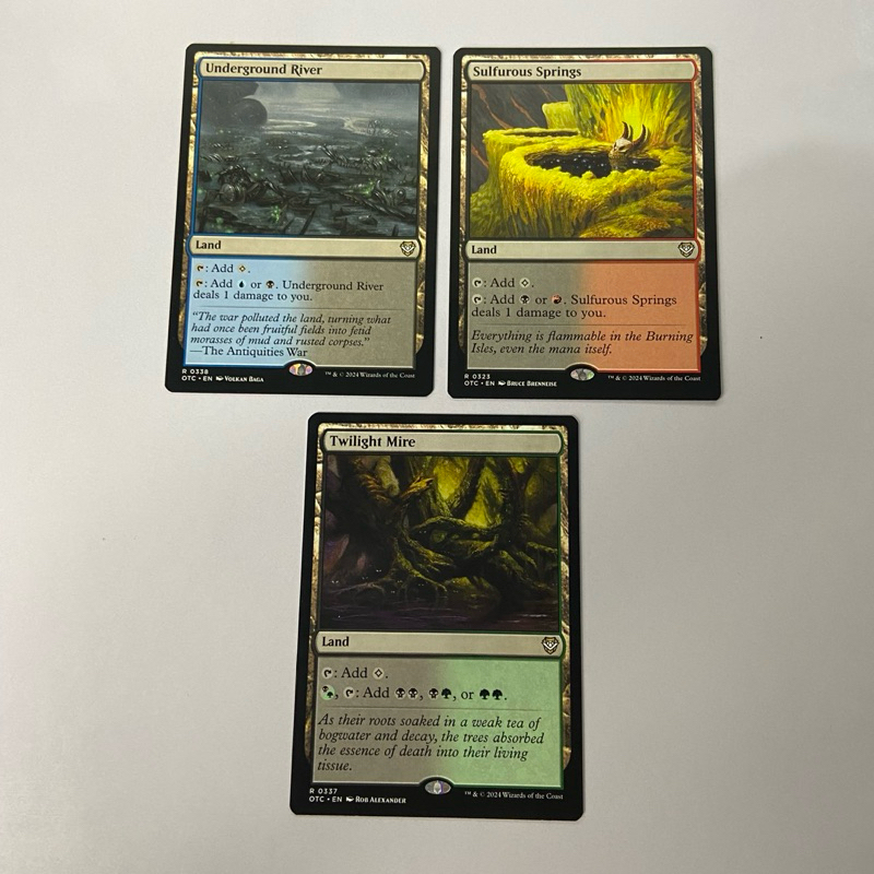 UNDERGROUND RIVER SULFUROUS SPRINGS TWILIGHT MIRE OTJ OUTLAWS OF ...