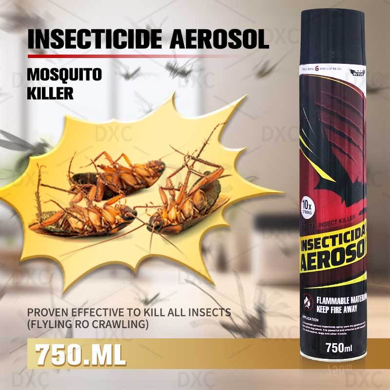 KJ mosquito killer spray for room 750ml cockroach killer | Shopee ...
