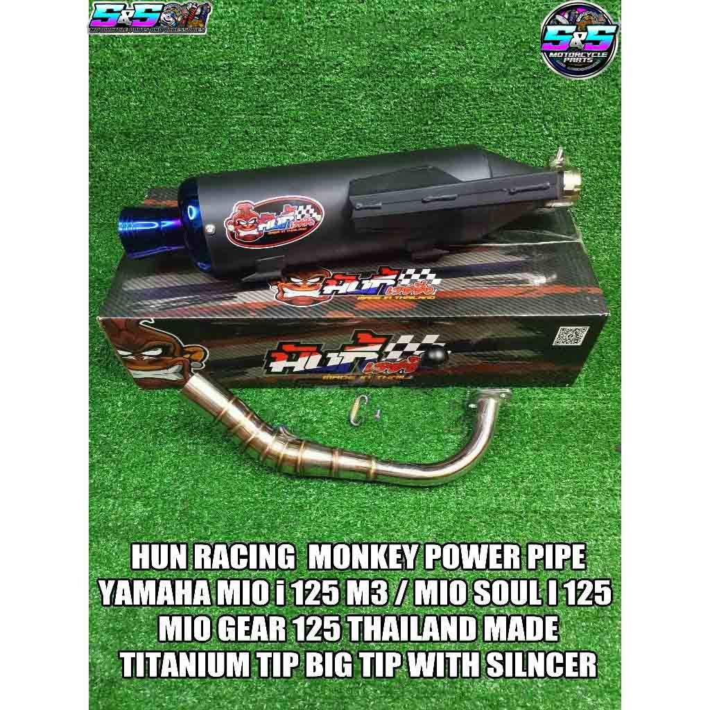 HUN RACING MONKEY POWER PIPE YAMAHA MIO I 125 M3 / MIO SOUL I 125 ...