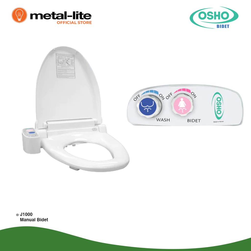 MANUAL BIDET J1000 - OSHO [BIDET SEAT COVER] | Shopee Philippines