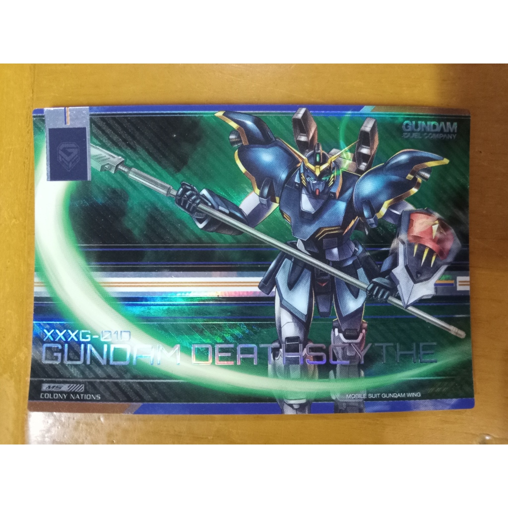 Gundam Deathscythe GN-DC04 MS 008 Gundam: Duel Company Bandai ...