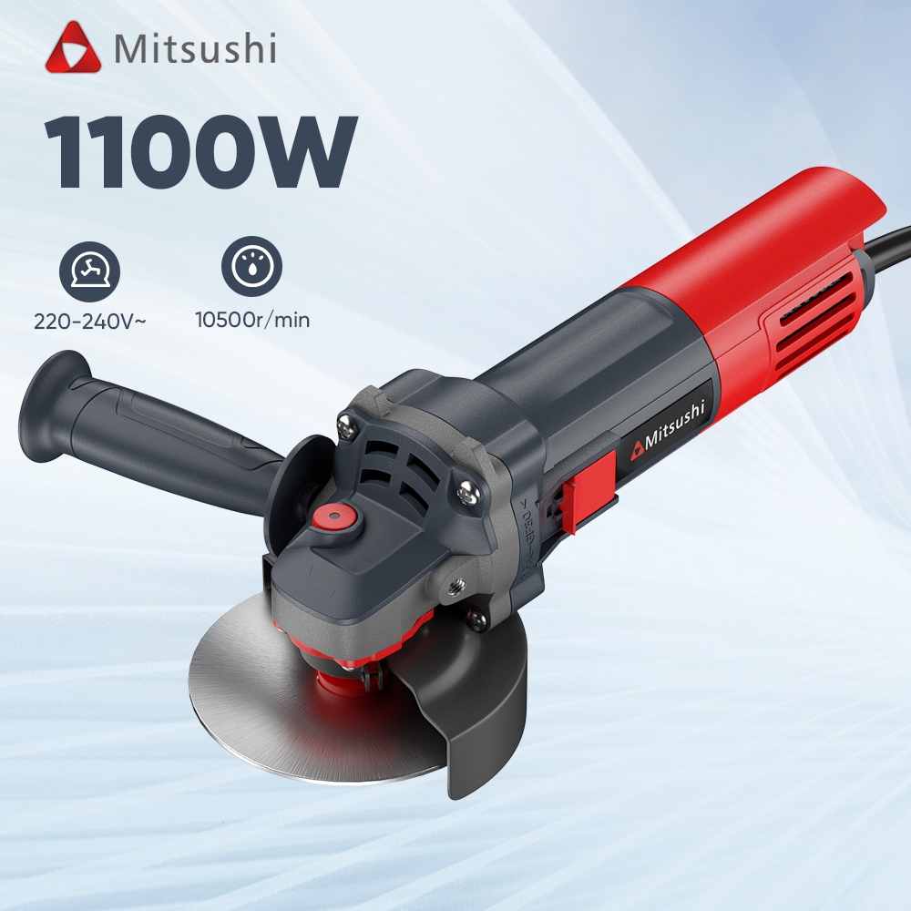 Mitsushi MJMJ720C 4" 1100W Angle Grinder Electric Polisher Industrial ...