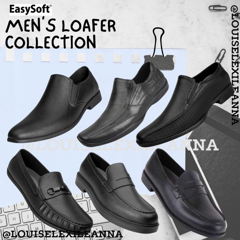 BLACK SHOES LOAFERS COLLECTION - Easysoft Mens - Office / Formal ...