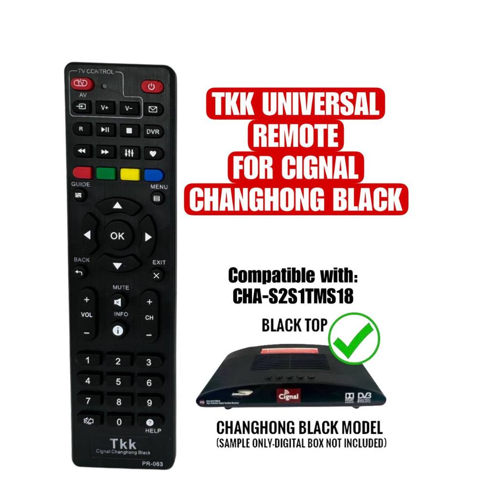 Universal Cignal Remote Control with Key Learning for Cignal HD TV Box ...