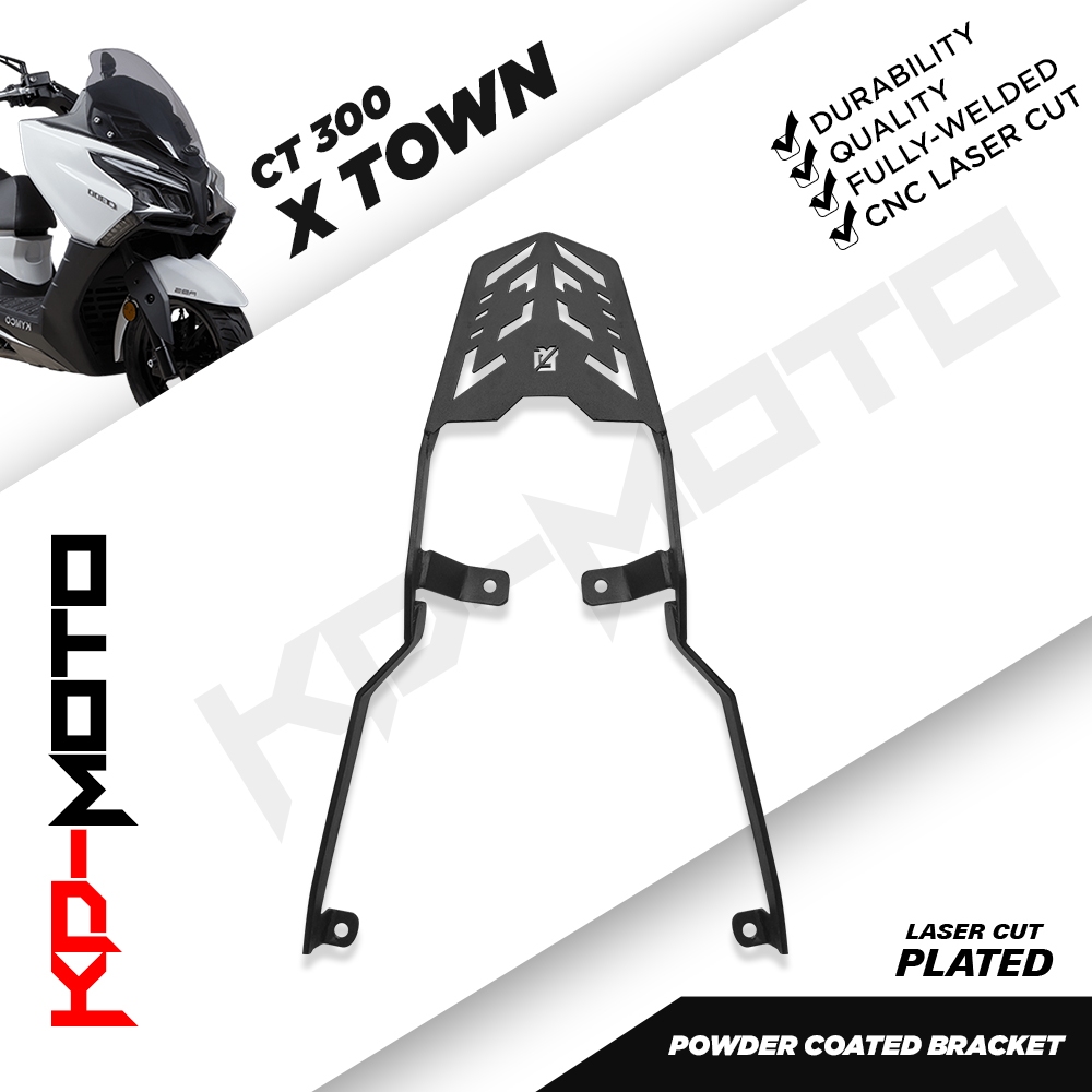 Power Rack KYMCO XTOWN CT300 Top Box Bracket /Motorcycle Accessories ...