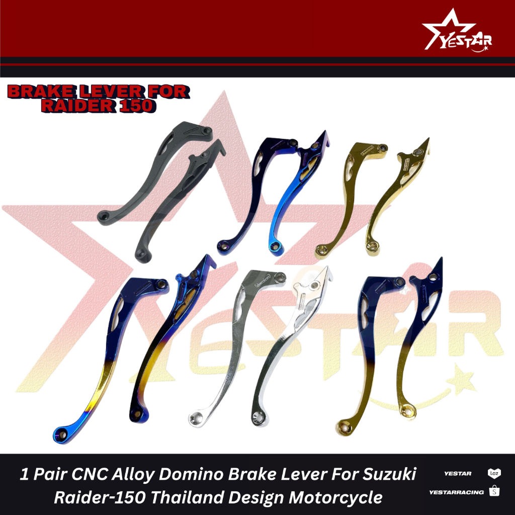 Yestar Racing CNC Alloy Brake Lever for Raider 150 - Thai Edition ...