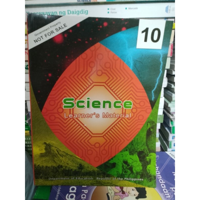 SCIENCE LEARNER'S MATERIAL grade 10 (brandnew | Shopee Philippines