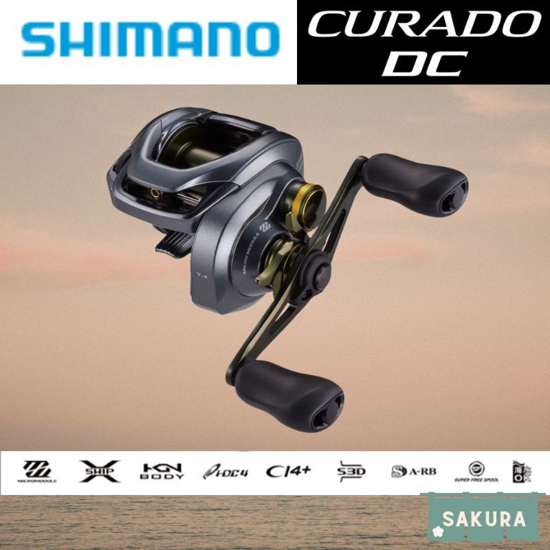 Shimano 22 CURADO DC 201HG/200HG/200XG (right/left handles) | Shopee ...