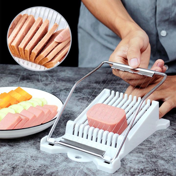 Food Slicer Luncheon Meat Boiled Egg Fruit Slicer Soft Food Cheese ...