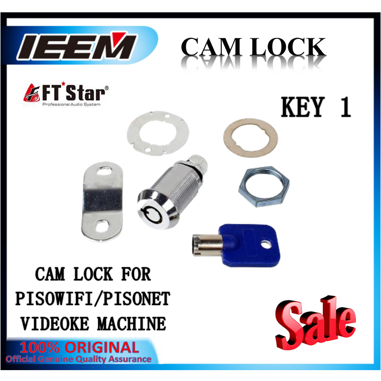 Cam Lock (generic) easy to fit lock for box easy to use Cons: has the ...