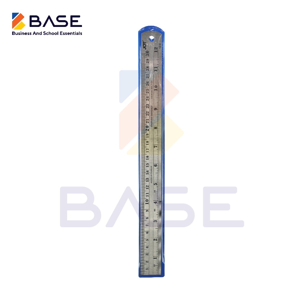 Joy Stainless Ruler 12 inches/ 18 inches | Shopee Philippines