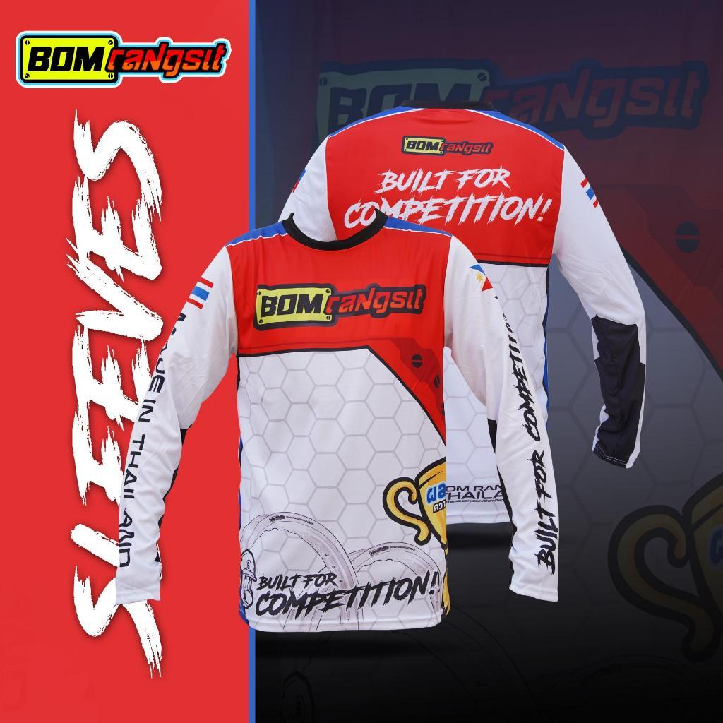BOM RANGSIT Long Sleeve Sublimation Shirt Round Neck Top Jersey ...