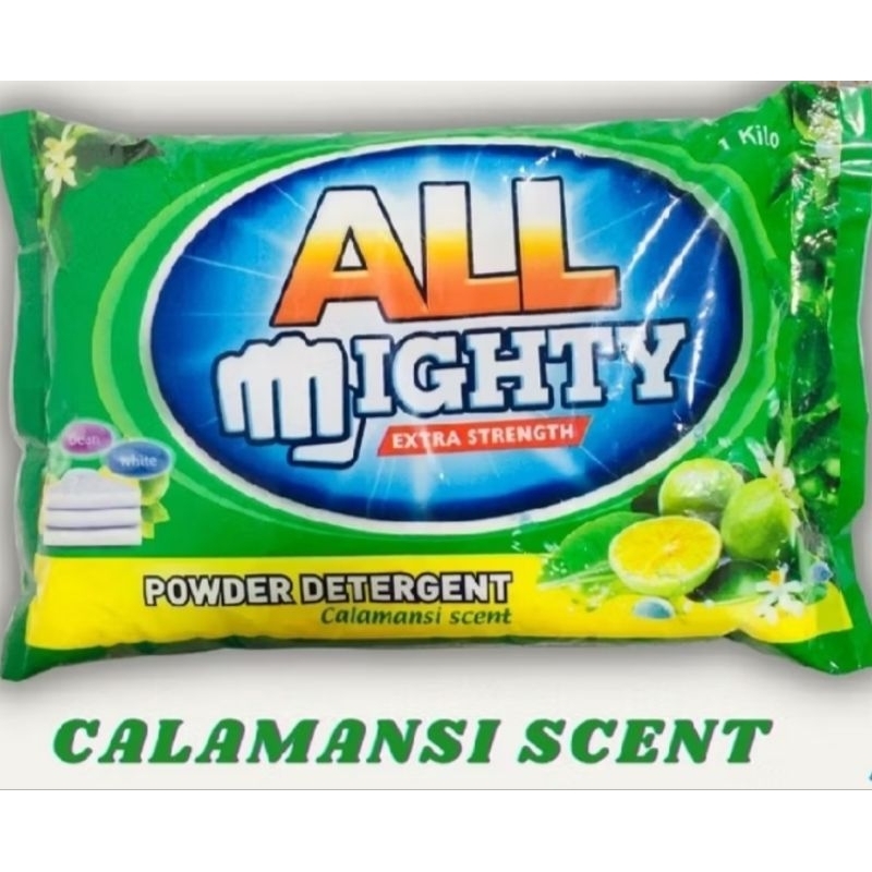 ALL MIGHTY DETERGENT POWDER KALAMANSI 1kg. | Shopee Philippines