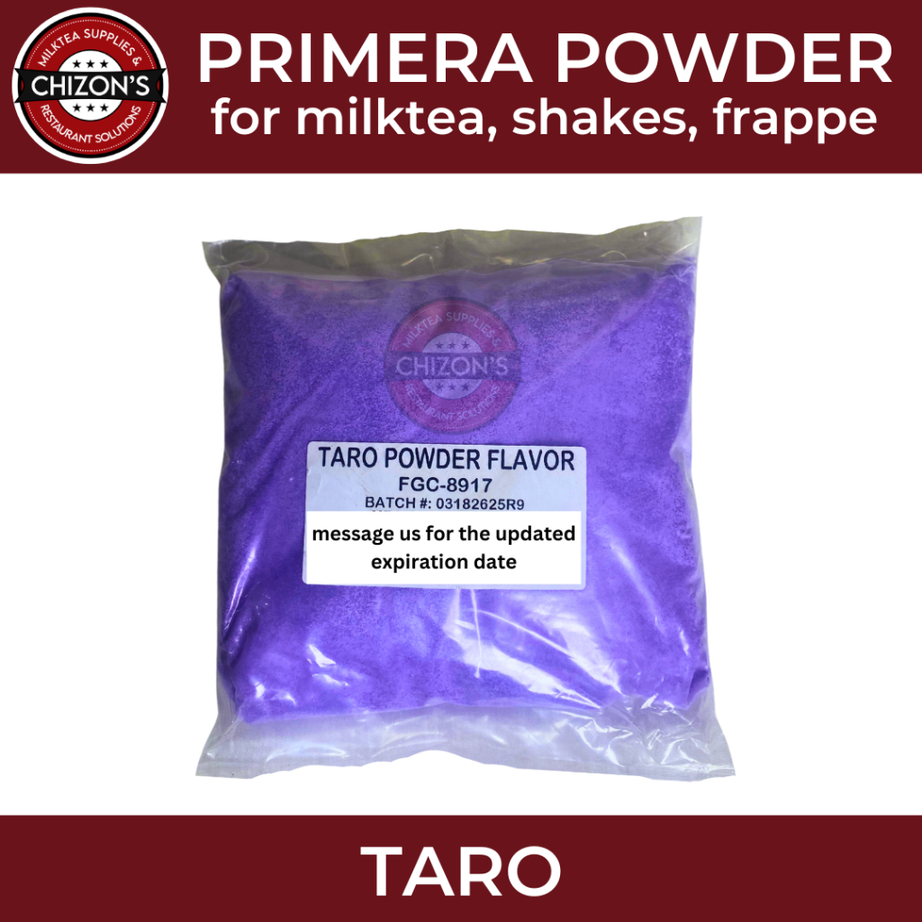 PRIMERA Taro Premium Powder Milktea Milk Tea Frappe Shakes Hot or Cold ...