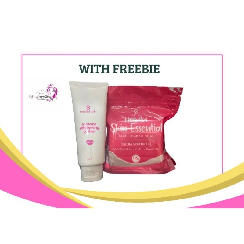 Habibi BABAD Combination(lotion and soap) | Shopee Philippines