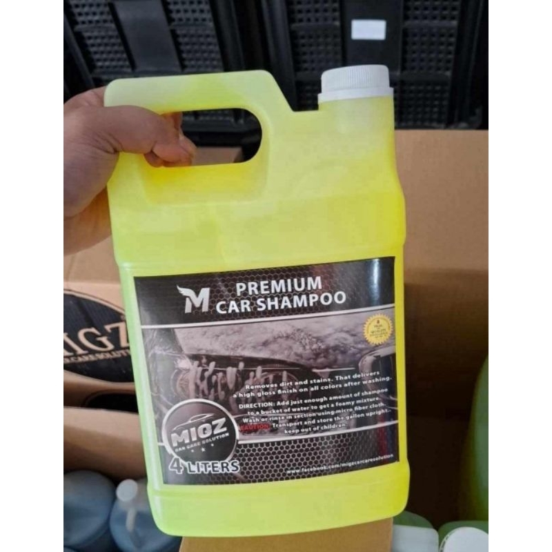 MIGZ Premium Car Shampoo | 4 Liters | Shopee Philippines