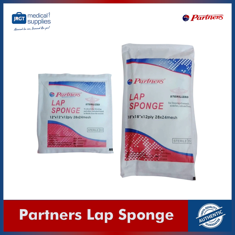 Sterile Lap Sponge with X-ray Line 28x24 Mesh (18x18x12 , 12x12x12 ...