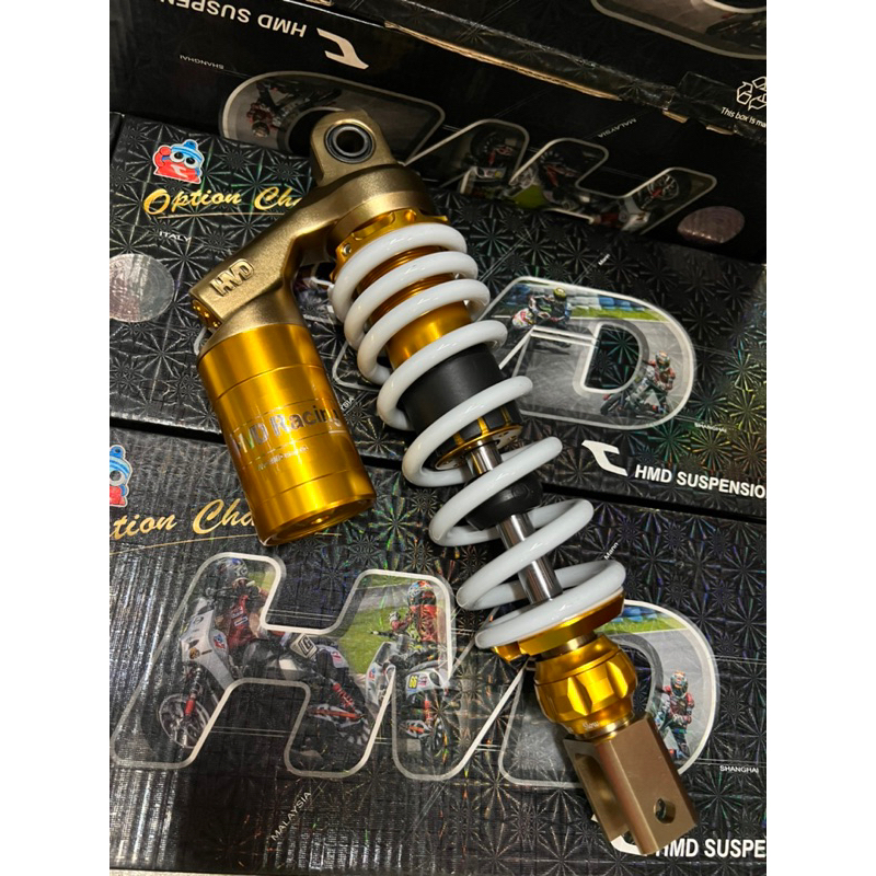 FULLY ADJSTABLE REAR SHOCK WITH TANK MIO/BEAT/CLICK/SKYDRIVE/MIO I 125 ...