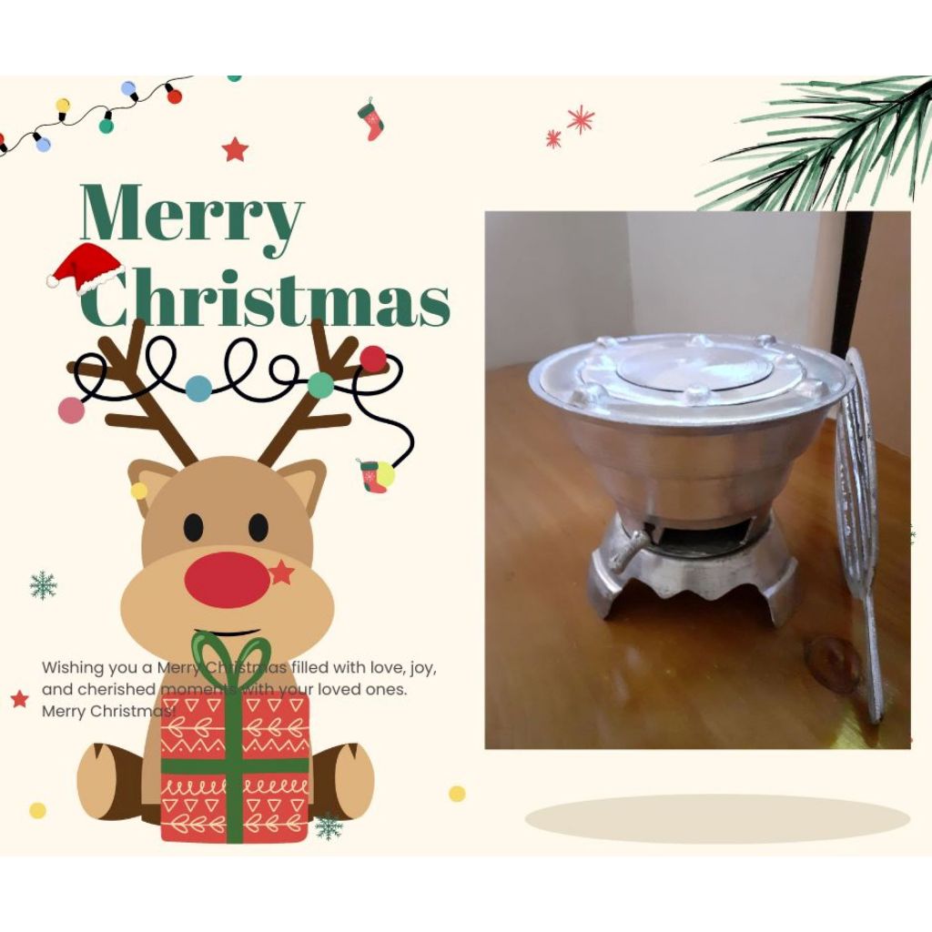 Pinoy Kalan(MEDIUM) | Locally Made Aluminum Charcoal Stove | Portable ...