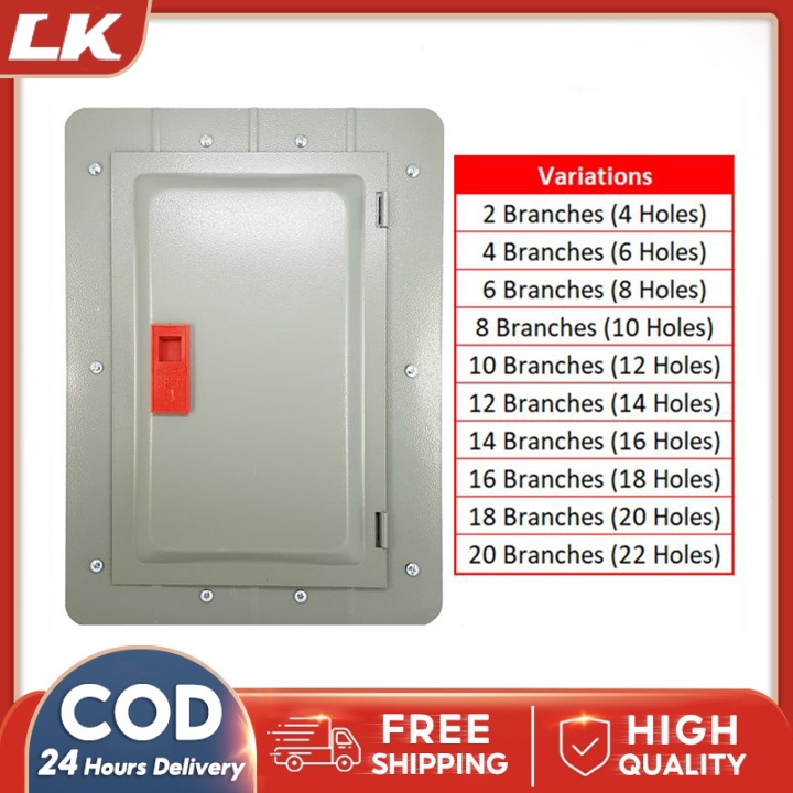 America Panel Box 2 Pole Plug-In Panel Board 14 Branches Panel Box NEMA ...