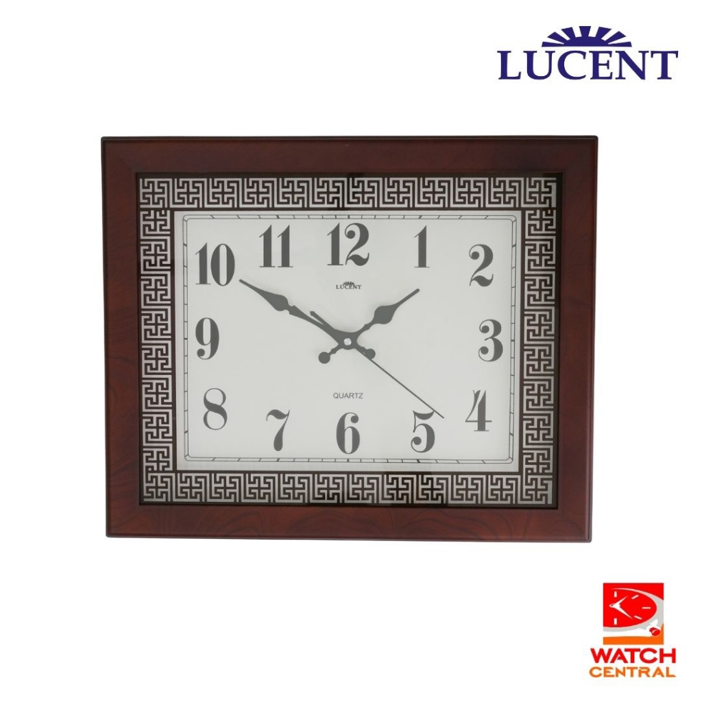 Lucent 23148 1 MY23 Wall Clock (Brown) | Shopee Philippines