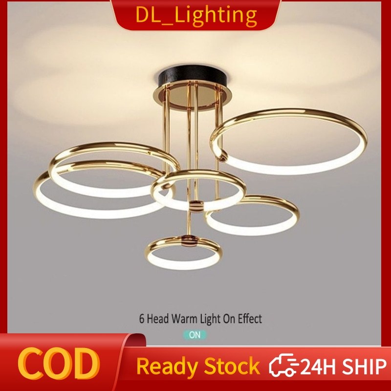 Center Chandelier Ceiling Light for Bedroom Pendant Bar Counter Hanging ...