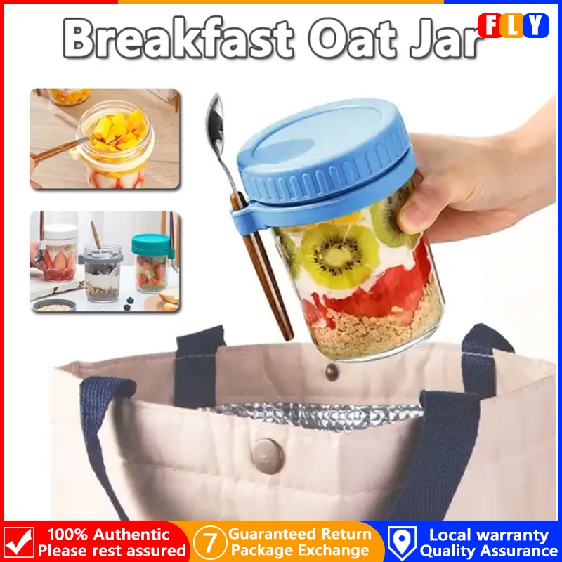 300ML Portable Breakfast Cup Milk Fruit Salad Food Storage Container ...