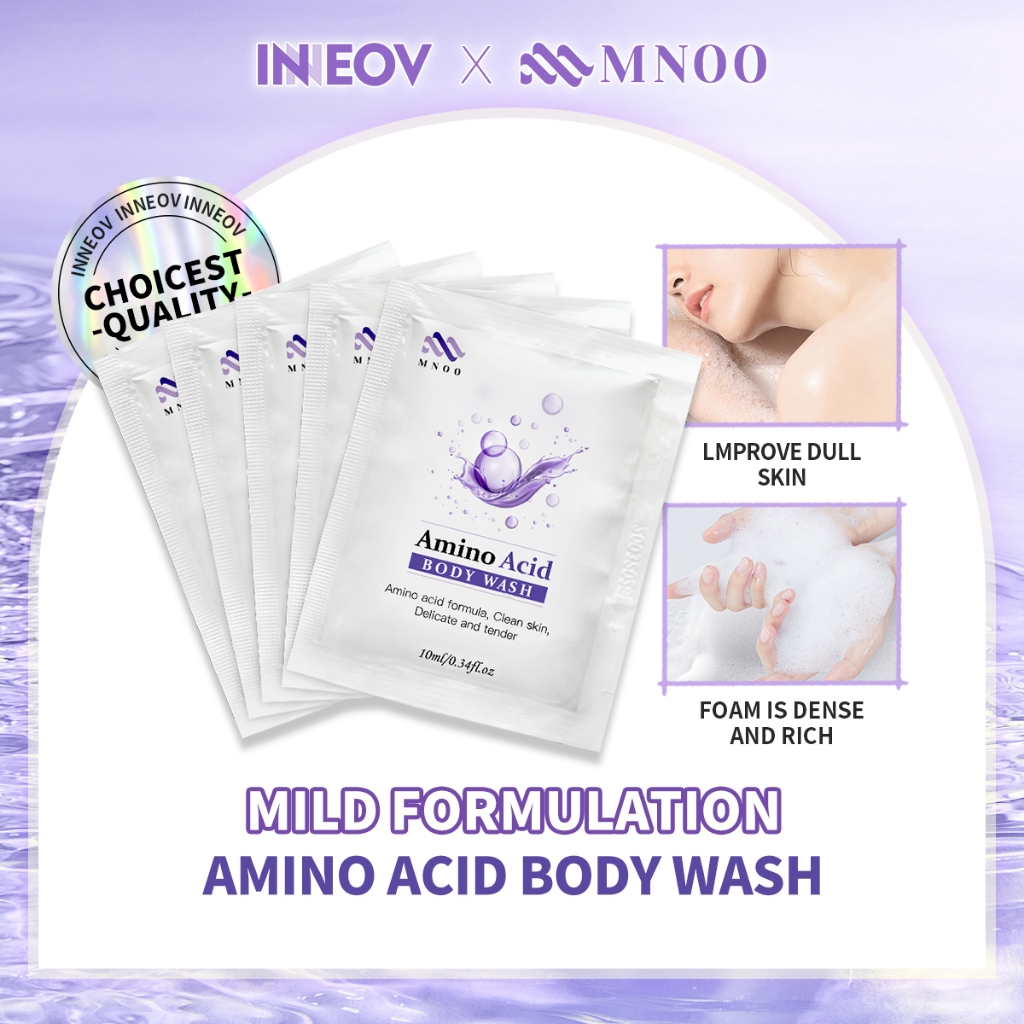 INNEOV Body wash sachet 10g moisturizing fragrance disposable shower ...