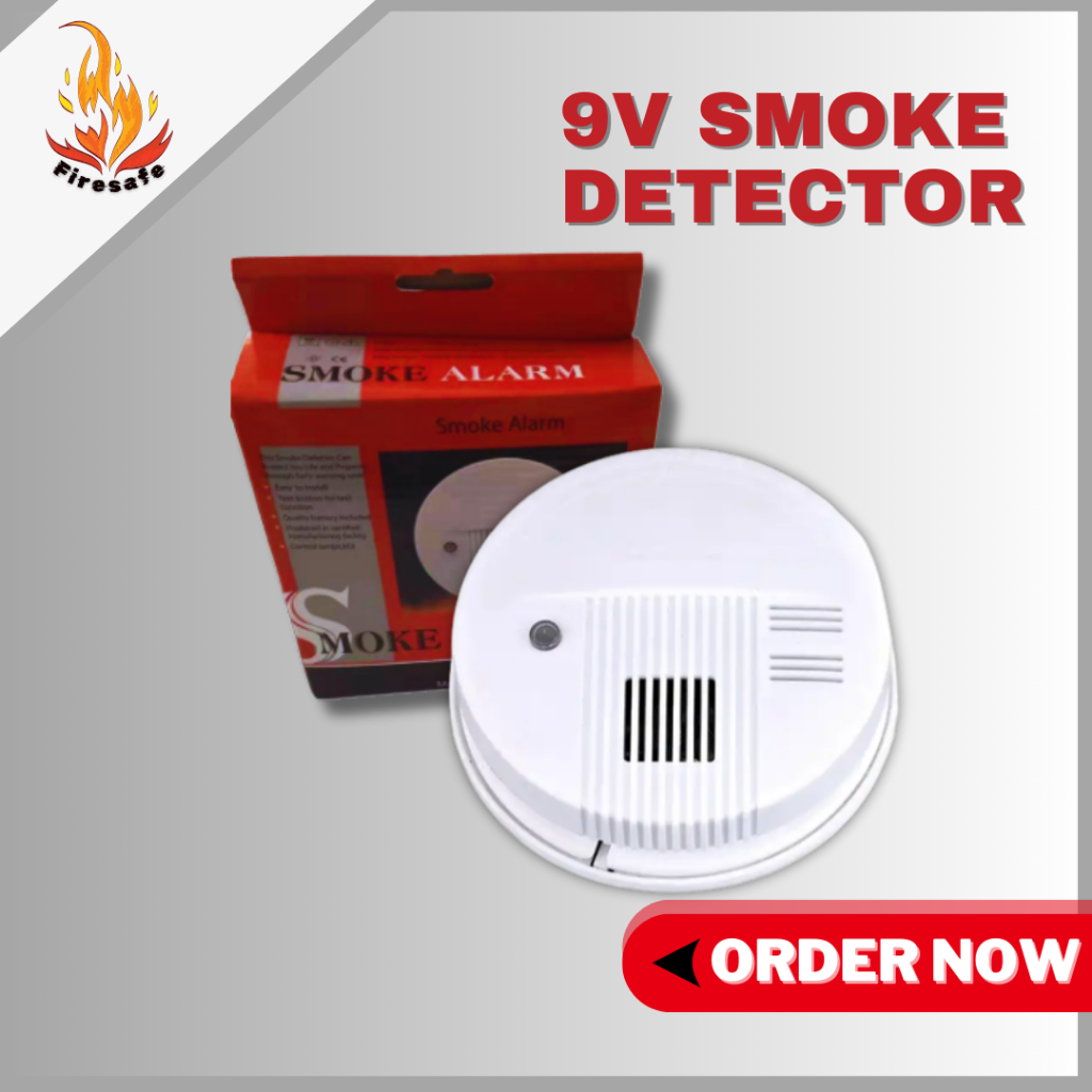 Smoke Detector Photoelectric Sensitive Sensor Smoke Detector Fire Alarm ...