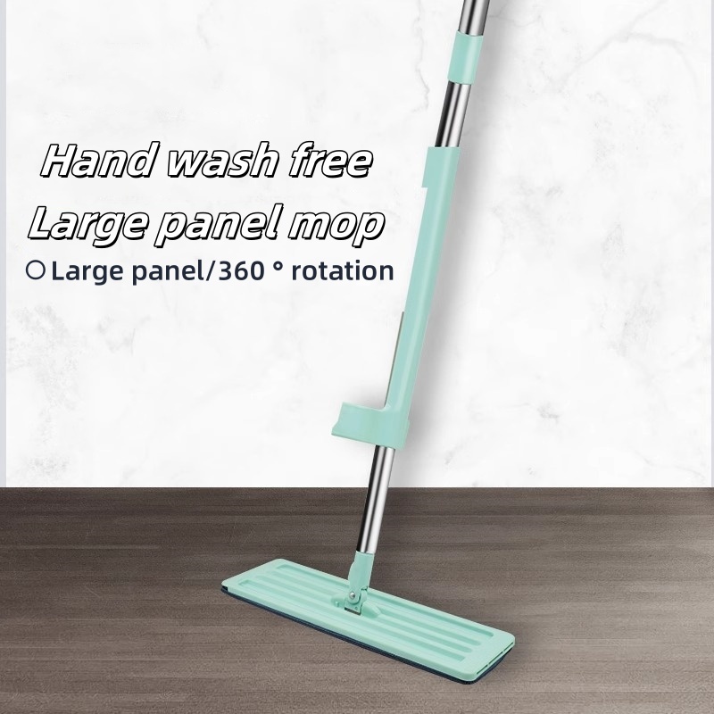 Long mop 360 rotation intelligent mop superfine fiber extrusion mop ...