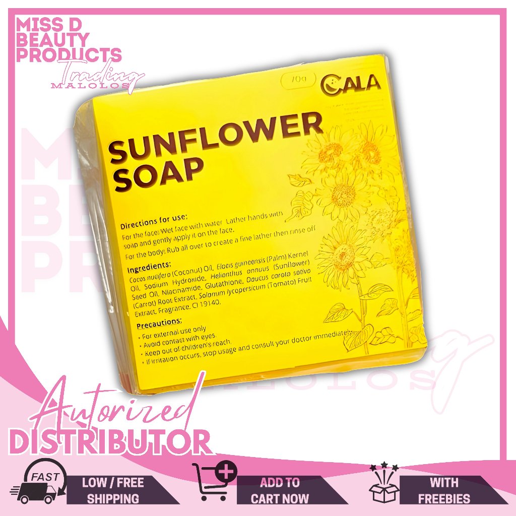 SCT Unlimited Sunflower Soap 70g SOLO with Niacinamide + Freebies ...