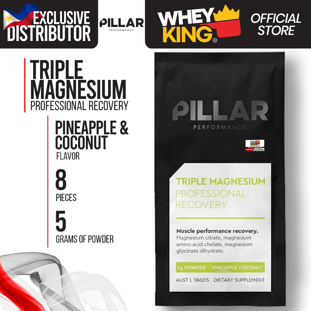 Pillar Performance Triple Magnesium 8 Sachet | Shopee Philippines