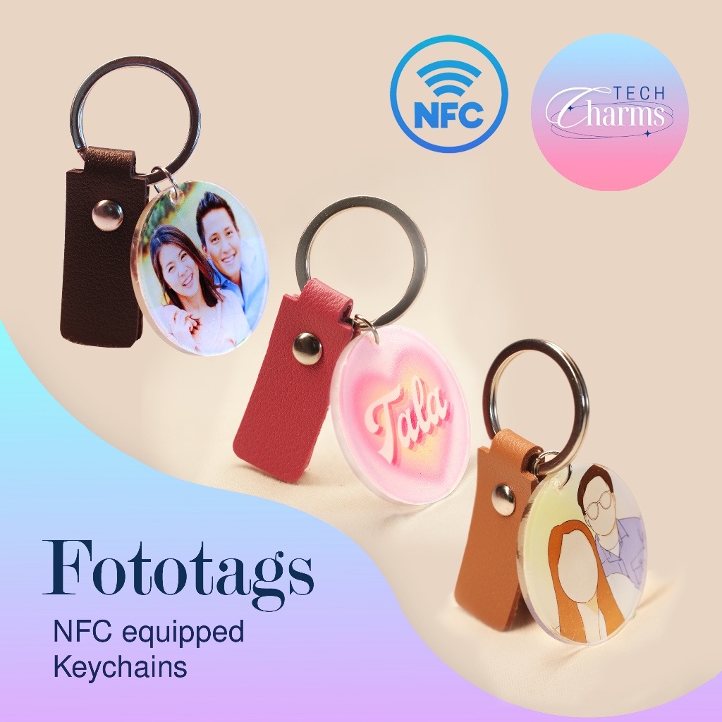 TechCharms Fototags NFC Keychains | Shopee Philippines