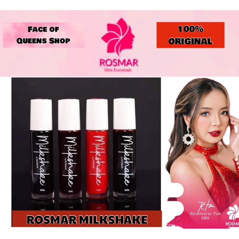 ROSMAR MILKSHAKE LIPTINT 10ml | Shopee Philippines