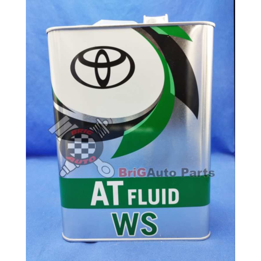 TOYOTA GENUINE ATF WS 4 LITERS AUTOMATIC TRANSMISSION FLUID 08886-81855 ...