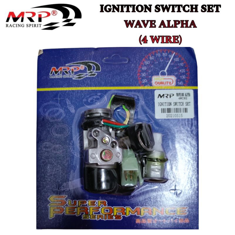 IGNITION SWITCH SET WAVE 100 ALPHA (4 WIRE) | Shopee Philippines