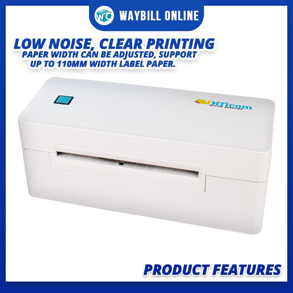 OC - SF401L Waybill Printer A6 Barcode Shipping Label Bluetooth USB ...