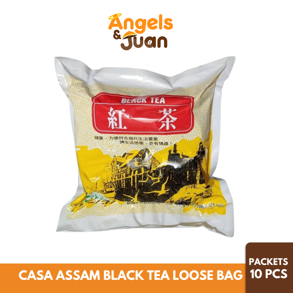 CASA Assam Black Tea Teabag for Milk Tea 600g (10x60g) | Shopee Philippines
