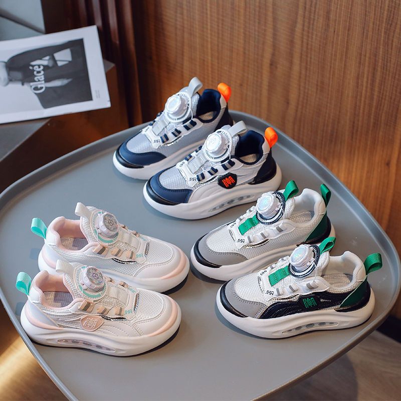 Future seeds kids shoes Rotating shoelaces net sneakers shoes for kids ...