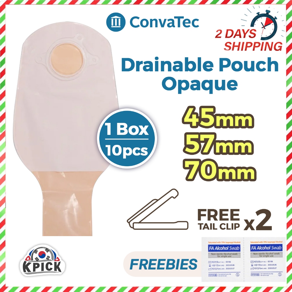 CONVATEC Colostomy Bag NATURA Opaque Standard DRAINABLE POUCH 1 Box ...